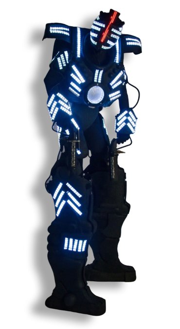 Robotron o robô de led para seu evento