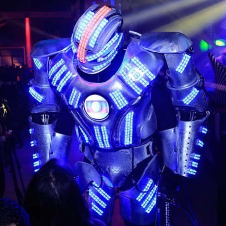 Robotron o robô de led para seu evento